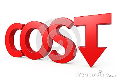 Cost Down Concept Royalty Free Stock Images - Image: 37965019