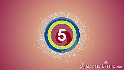 Countdown Animation from 10 To 0. with Awesome Colorful Graphical ...