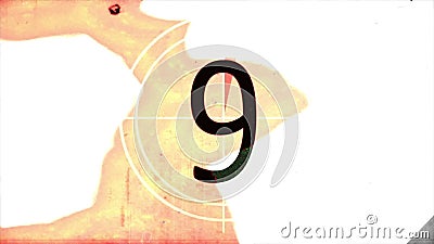 Countdown Film Clutter 03 (with Sound) Stock Video - Video of clutter ...