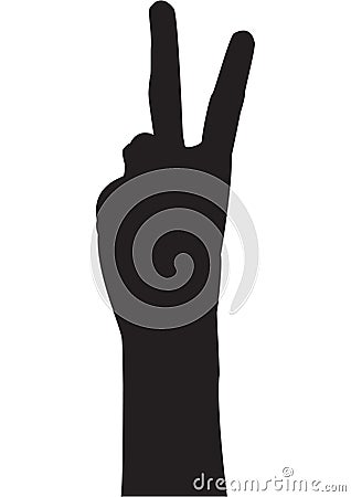 Counting Hand - Two Royalty Free Stock Photo - Image: 2627705