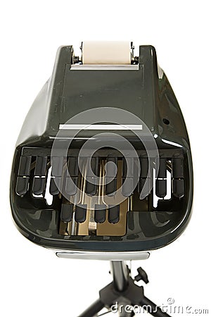 Court Reporting Stenography Machine Stock Image - Image: 7837301