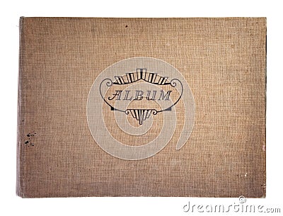 Cover Of Old Photographic Album Royalty Free Stock Images - Image: 13484399