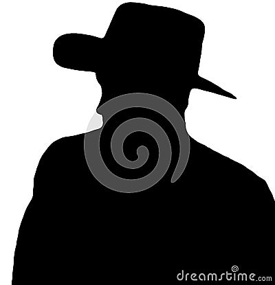 Cowboy Profile Royalty-Free Illustration | CartoonDealer.com #145554