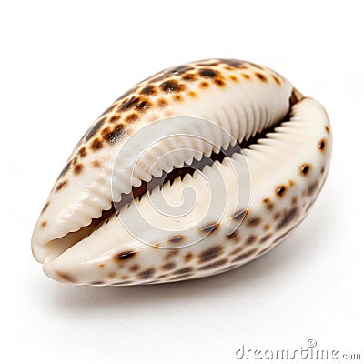 Cowrie Shell Indian Illustration Isolated On White Background Royalty ...