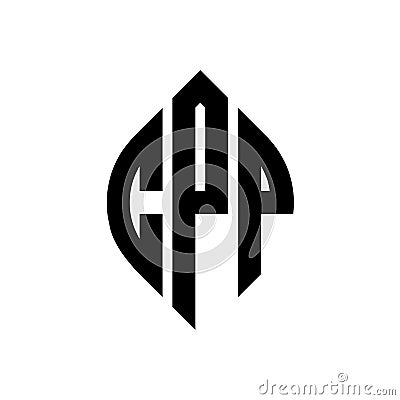 CPP Circle Letter Logo Design With Circle And Ellipse Shape. CPP Ellipse Letters With ...