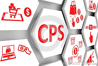 CPS Concept Cell Background 3d Royalty-Free Cartoon | CartoonDealer.com ...