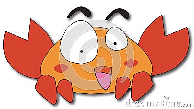 Crab Cartoon Stock Photo | CartoonDealer.com #12195768