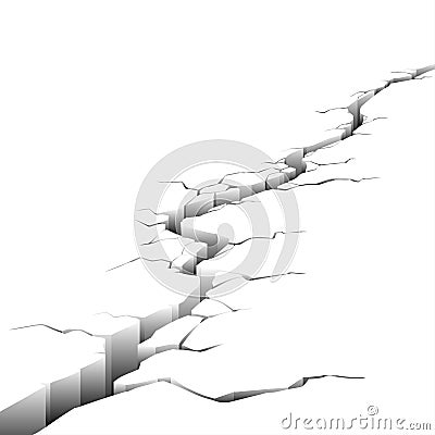 Crack Cartoon Vector | CartoonDealer.com #58570639