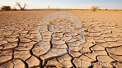 Cracked Parched Desert Ground Stock Photo | CartoonDealer.com #312119088