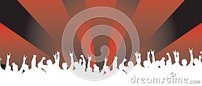 Crazy Crowd Celebration Royalty Free Stock Photo - Image: 1879035