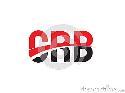 CRB Letter Initial Logo Design Vector Illustration | CartoonDealer.com ...