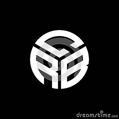 CRB Letter Logo Design On Black Background. CRB Creative Initials ...