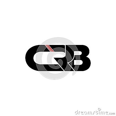 CRB Letter Monogram Logo Design Vector | CartoonDealer.com #280840354