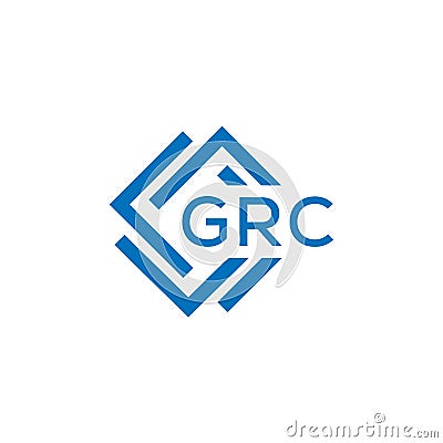 CRC Letter Logo Design On White Background. CRC Creative Circle Letter ...