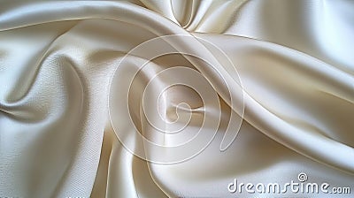 Cream Silk Fabric Drape Texture Royalty-Free Stock Photo ...