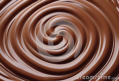 Creamy Chocolate Swirl Pattern Background Royalty-Free Stock ...