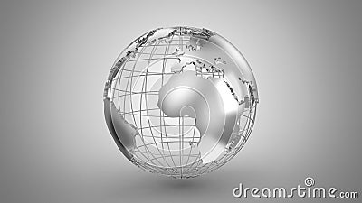 Creating a rotating globe stock footage. Video of loop - 96662854