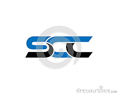 Creative Abstract Letter SCC Logo Icon Design Vector Illustration ...