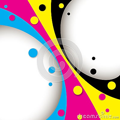 Creative CMYK Design Royalty Free Stock Photo - Image: 25519435