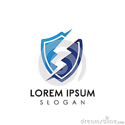 Creative Electric Logo Design Template. Modern Vector Symbol Of ...