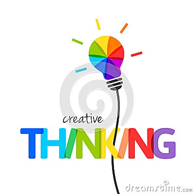 Creative Thinking Concept Vector Illustration | CartoonDealer.com ...