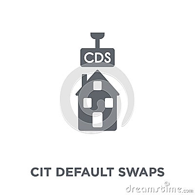 Credit Default Swaps Icon From Credit Default Swaps Collection. Vector ...