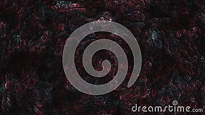 Creepy Dark Red and Blue Pulsating Horror Threads Stock Video - Video ...