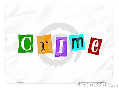 Crime Ransom Note Kidnapping Hostage Stock Photo | CartoonDealer.com ...