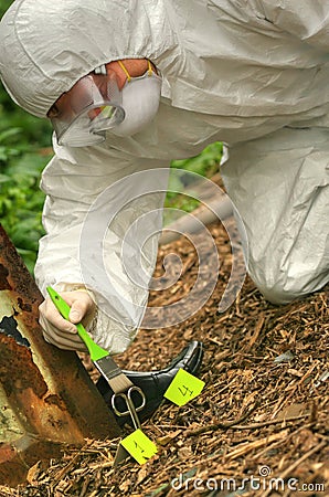 Crime Scene Outdoor Stock Photography - Image: 9672302