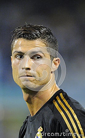 Cristiano Ronaldo Face Editorial Photo | CartoonDealer.com #21637197