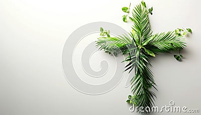 Cross Made Of Palm Fronds, Palm Crosses Photo Royalty-Free Stock ...