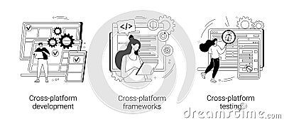 Graphics Cross Platform Stock Illustrations – 87 Graphics Cross ...