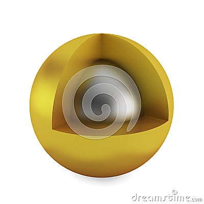Cross Section Of Sphere Royalty-Free Cartoon | CartoonDealer.com #35427200