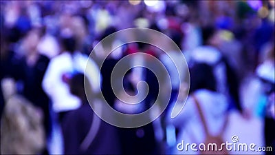 Crowd people, 4k video stock footage. Video of employee - 92129226