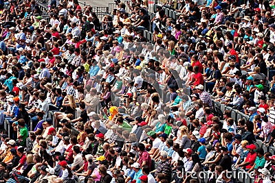 Crowd Of Spectators Editorial Stock Photo - Image: 19533323