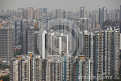 Crowded Housing In China Editorial Image - Image: 27287955