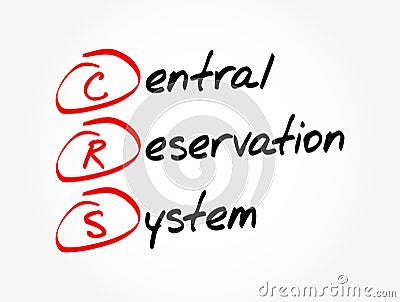 CRS - Central Reservation System Acronym, Technology Concept Background ...