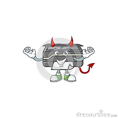 A Cruel Devil Printer Cartoon Character Design | CartoonDealer.com ...