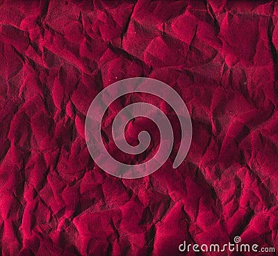 Crumpled Red Wrapping Paper Texture Stock Photography | CartoonDealer ...