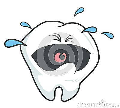 Crying Tooth Royalty Free Stock Images - Image: 25945019