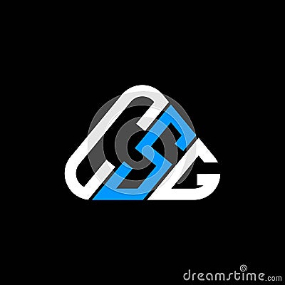 CSG Letter Logo Creative Design With Vector Graphic, CSG Simple And ...