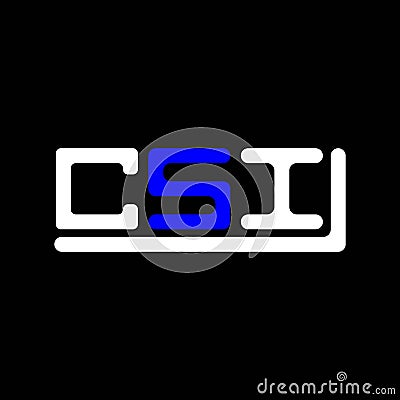 CSI Letter Logo Creative Design With Vector Graphic, CSI ...