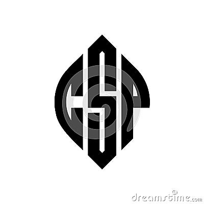 CSP Circle Letter Logo Design With Circle And Ellipse Shape. CSP ...