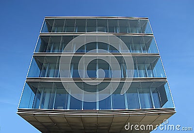 Cube-shaped Modern Glass Building Stock Photo - Image: 14819700