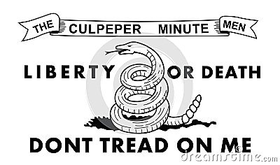 Culpeper Minutemen Flag Royalty Free Stock Image - Image: 20297966