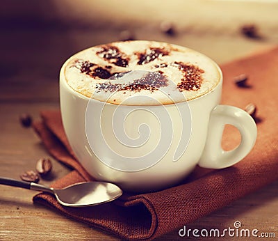 Cup Of Cappuccino Stock Photos - Image: 36923223