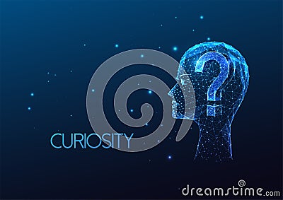 Curiosity, Problem Solving, Intellectual Exploration Futuristic Concept ...