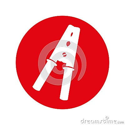 Current Cable Clamps Icon Vector Illustration | CartoonDealer.com #81510244