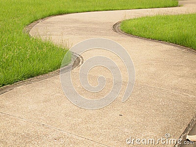 Curve Pathway View Royalty-Free Stock Image | CartoonDealer.com #188978764