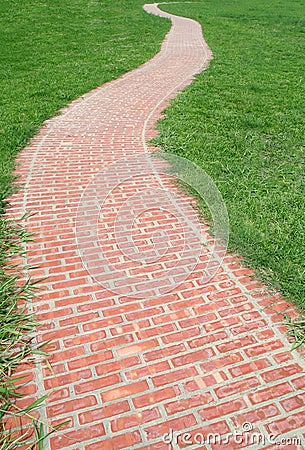 Curved Brick Walkway Tutorial
